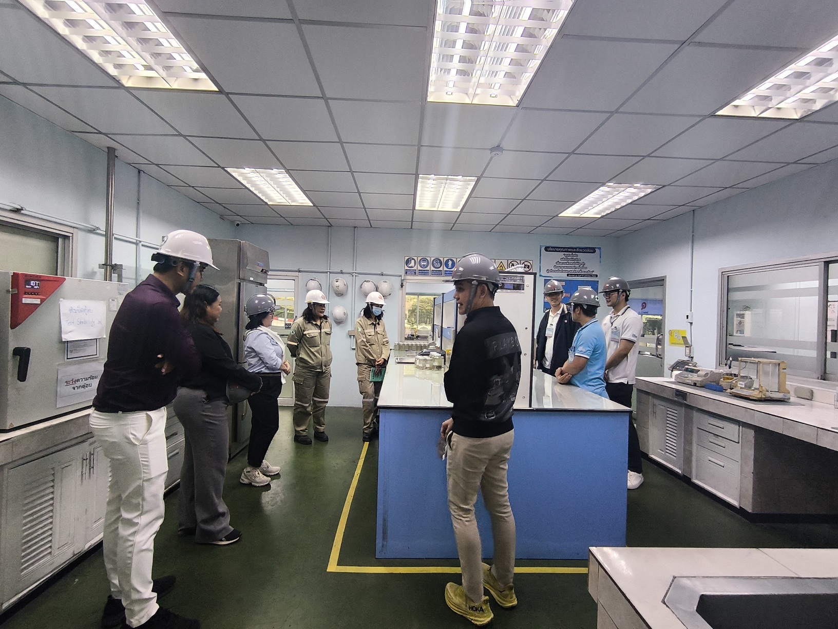 Customer visit at Nongyai Plant - QUALIMER CO.,LTD.
